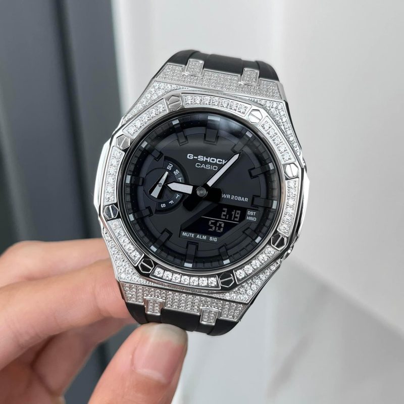 G-Shock GA-2100 Custom AP Diamond - Nam - Cao Su - Quartz - 20ATM - Sóc ...